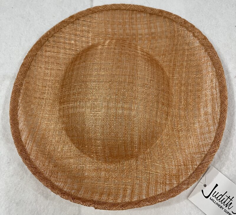 Small Windowpane Sinamay Saucer with slight upturned edge - Judith M ...