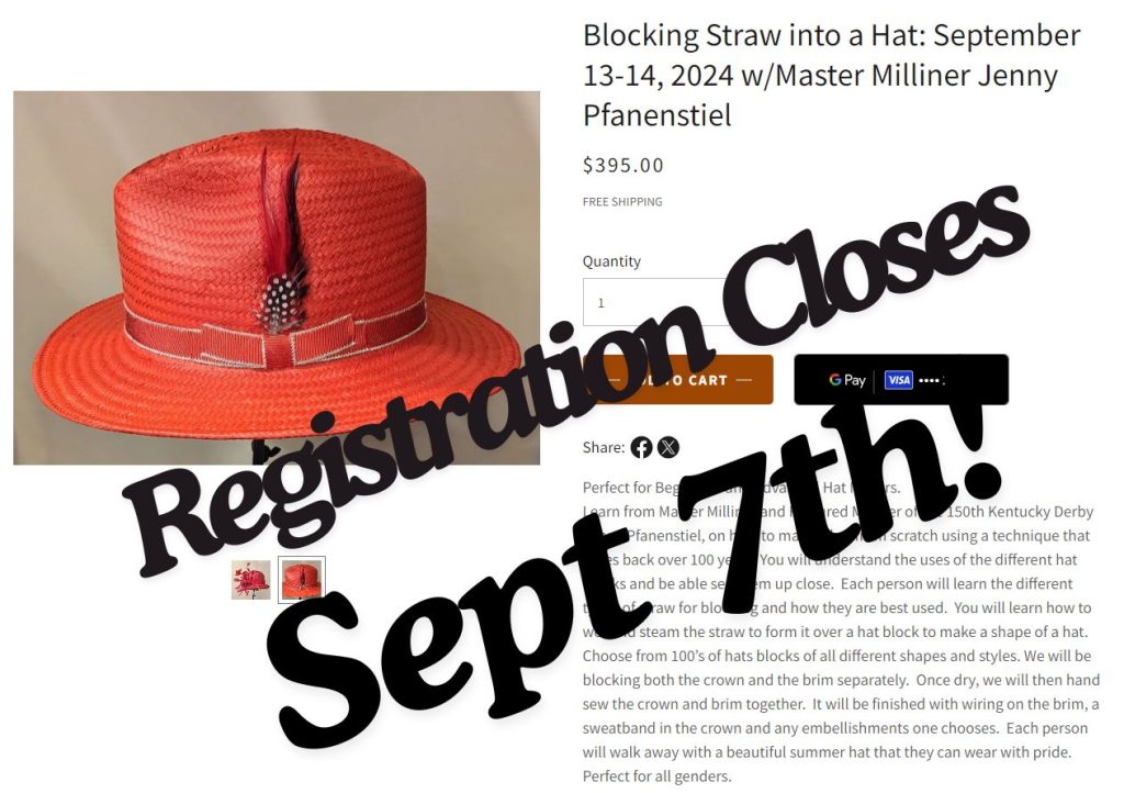 Workshops at Judith M - Judith M Millinery Supply House